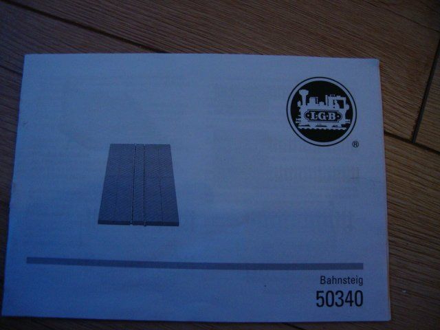 LGB Spur G Bahnsteig Set 11-teilig mit Anleitung (Gebraucht) in Wildhaus für CHF 15 – mit ...