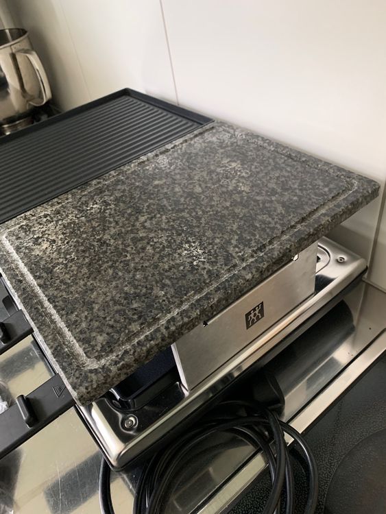 Raclette Tischgrill Zwilling (Granit-/Alugrillplatte) | Kaufen auf Ricardo