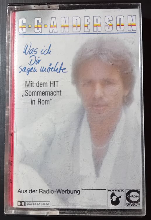 C.C. Anderson - Was ich Dir sagen möchte (MC) (Gebraucht) in Arch für ...