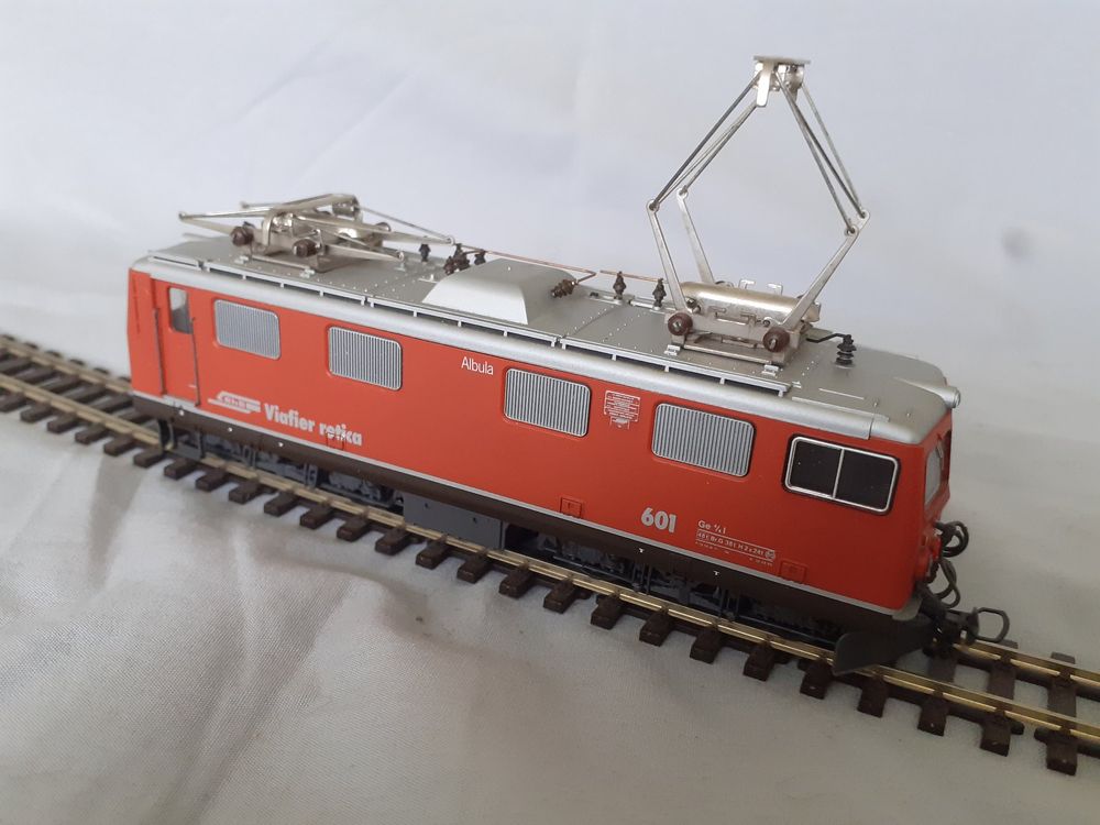 Bemo Ge 4/4 I 601 "Albula" umgebaut (Gebraucht) in Luzern für CHF 78 – mit Lieferung auf Ricardo ...