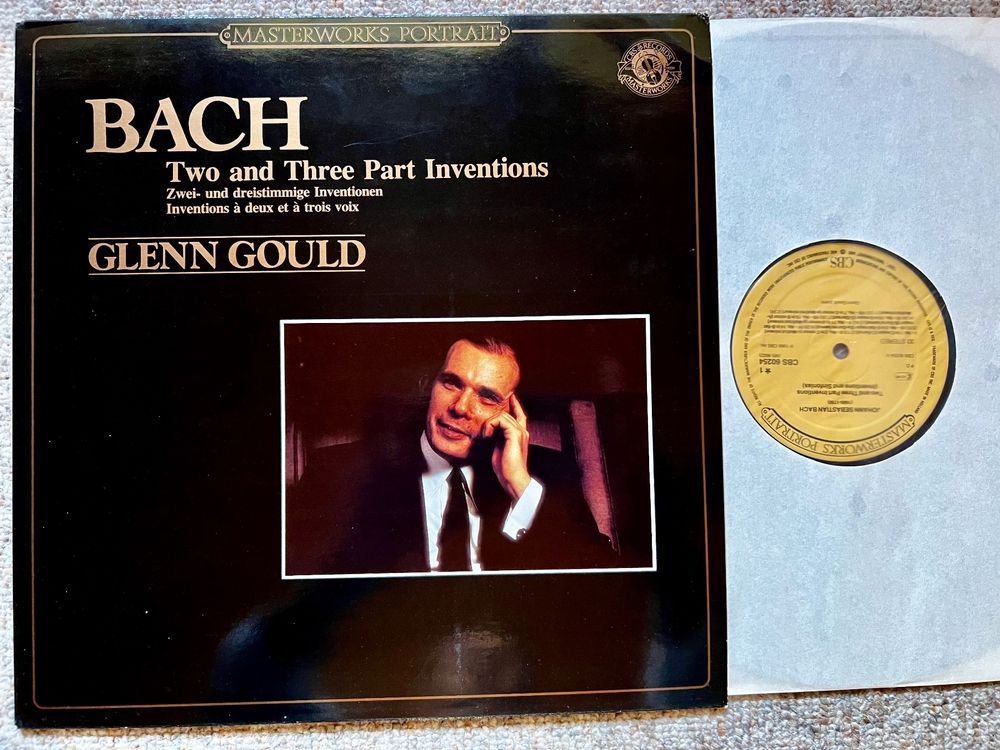 Bach - Glenn Gould – Two And Three Part Inventions LP 🛀 (Gebraucht) in ...