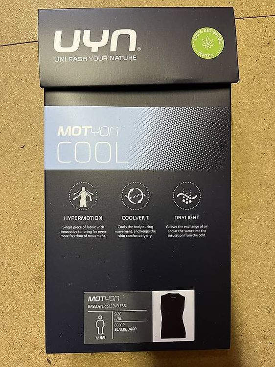 UYN motion 2.0 Herren, ärmelloses Unterhemd (Neu und originalverpackt) in Zürich für CHF 32 ...