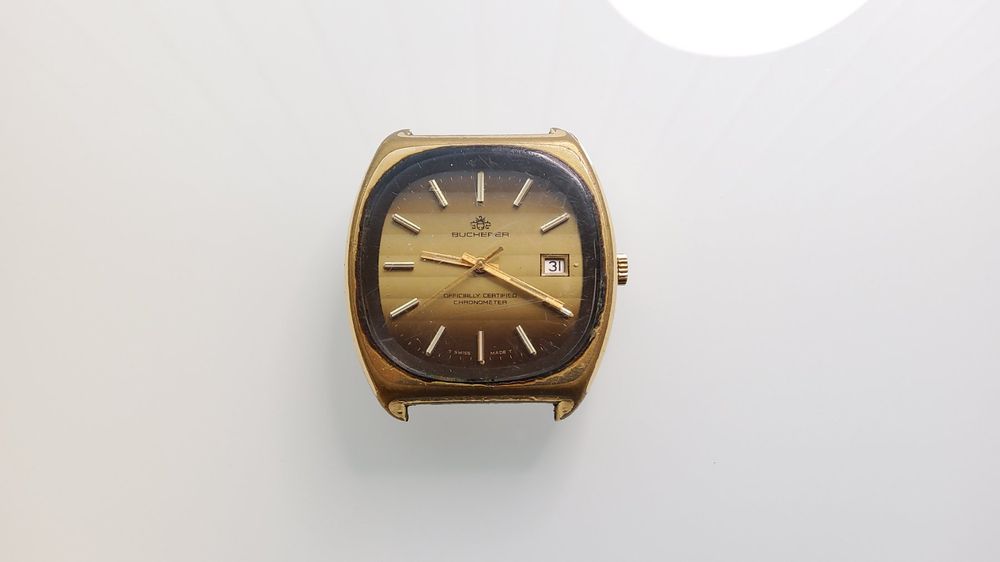 Bucherer Officially Certified Chronometer automatic vintage (Defekt) in ...