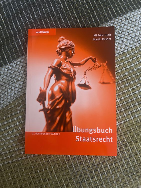 Übungsbuch Staatsrecht - 2. Auflage - Top Zustand (Neu und originalverpackt) in Thalwil für CHF ...