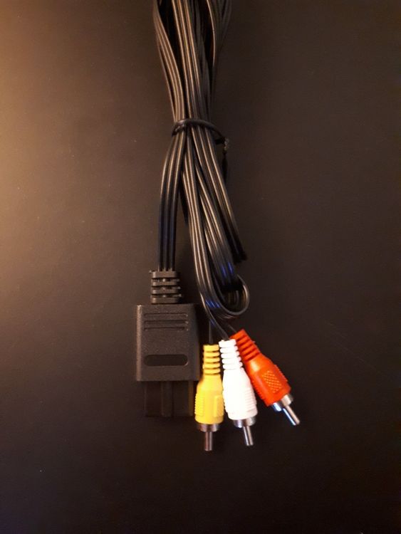 NEU - AV TV Kabel für Super Nintendo SNES / N64 / Gamecube | Kaufen auf ...