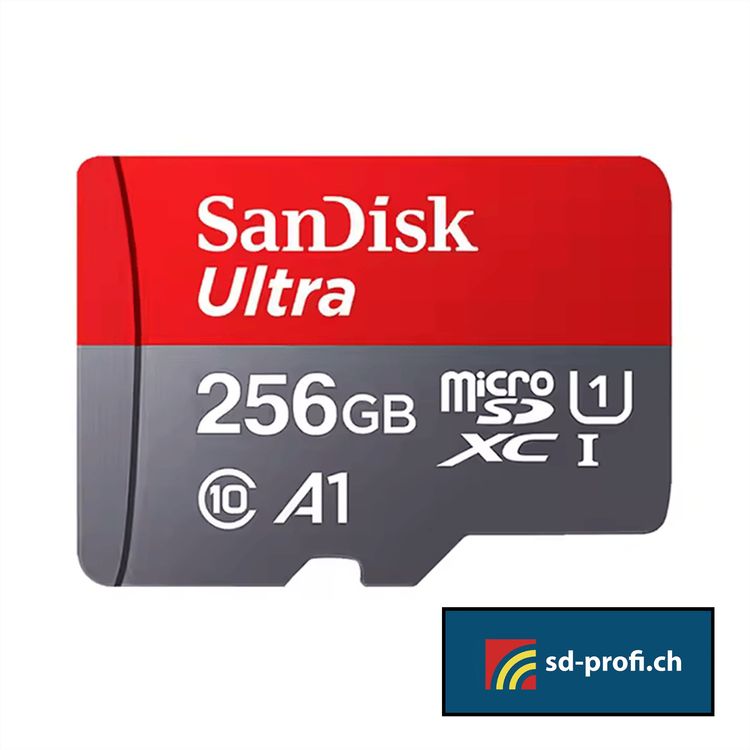 SanDisk MicroSD 256 GB Ultra (Neu und originalverpackt) in Basel für ...