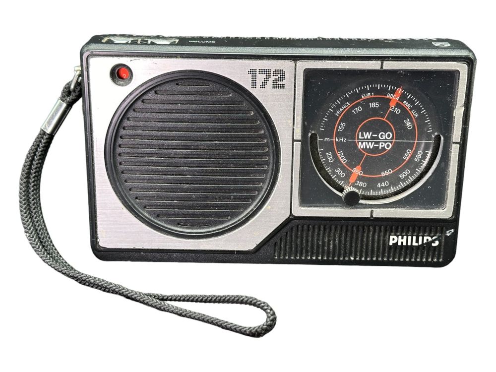 PHILIPS 172 Radio ancienne AM(MW)-LW 2-BAND années 1960 (Gebraucht) in Morges für CHF 20 – mit ...