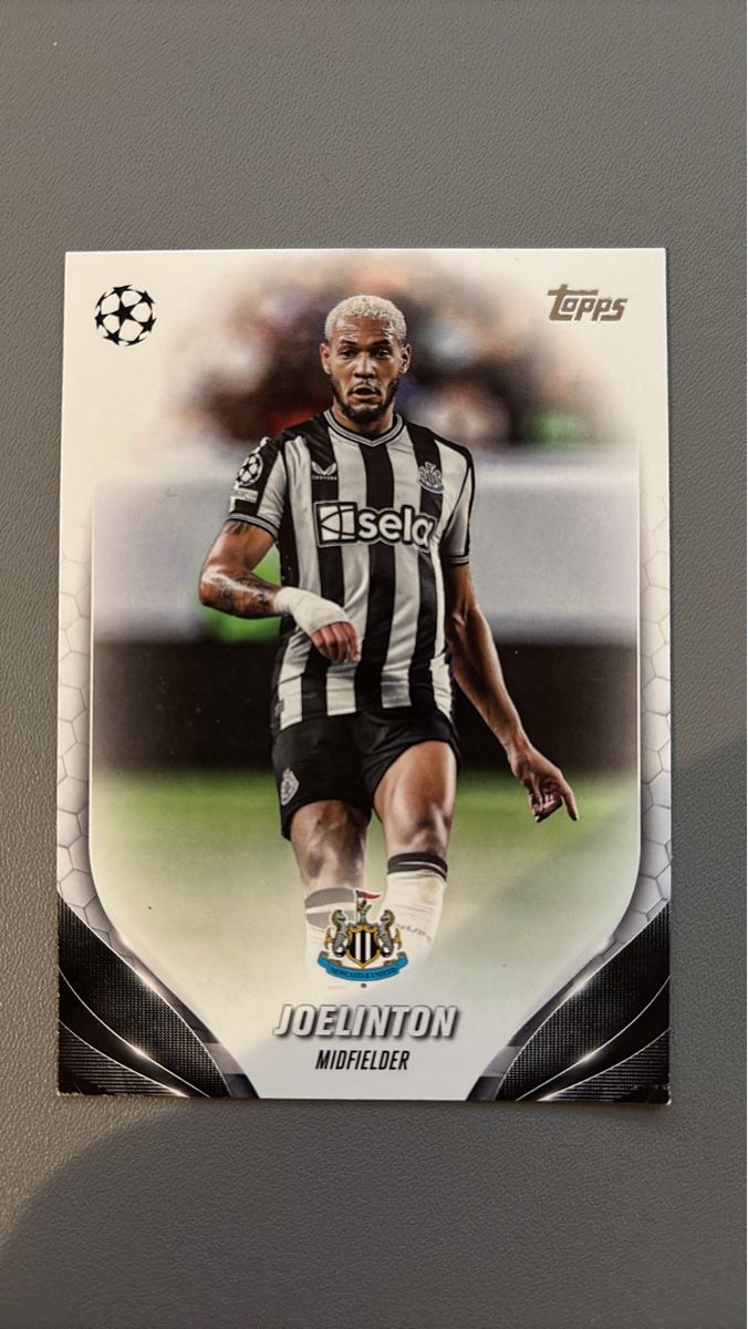 Topps Joelinton UEFA Champions League Karte - Newcastle! (Gebraucht) in ...