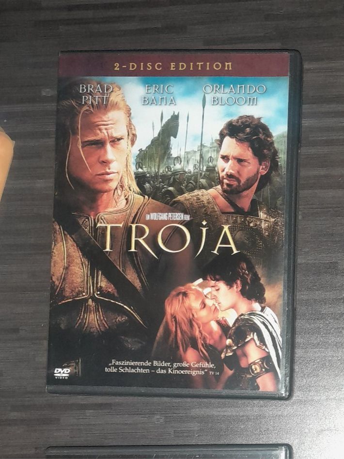 Troja DVD - Brad Pitt, Eric Bana, Orlando Bloom Top! (Gebraucht) in ...