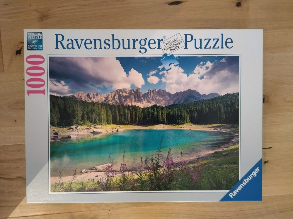 1000er Puzzle Ravensburger "Bergsee" | Kaufen auf Ricardo