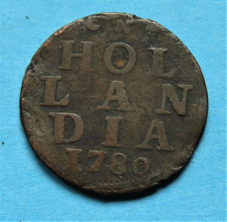 Niederlande 1 Duit HOLLANDIA 1780 | Kaufen auf Ricardo