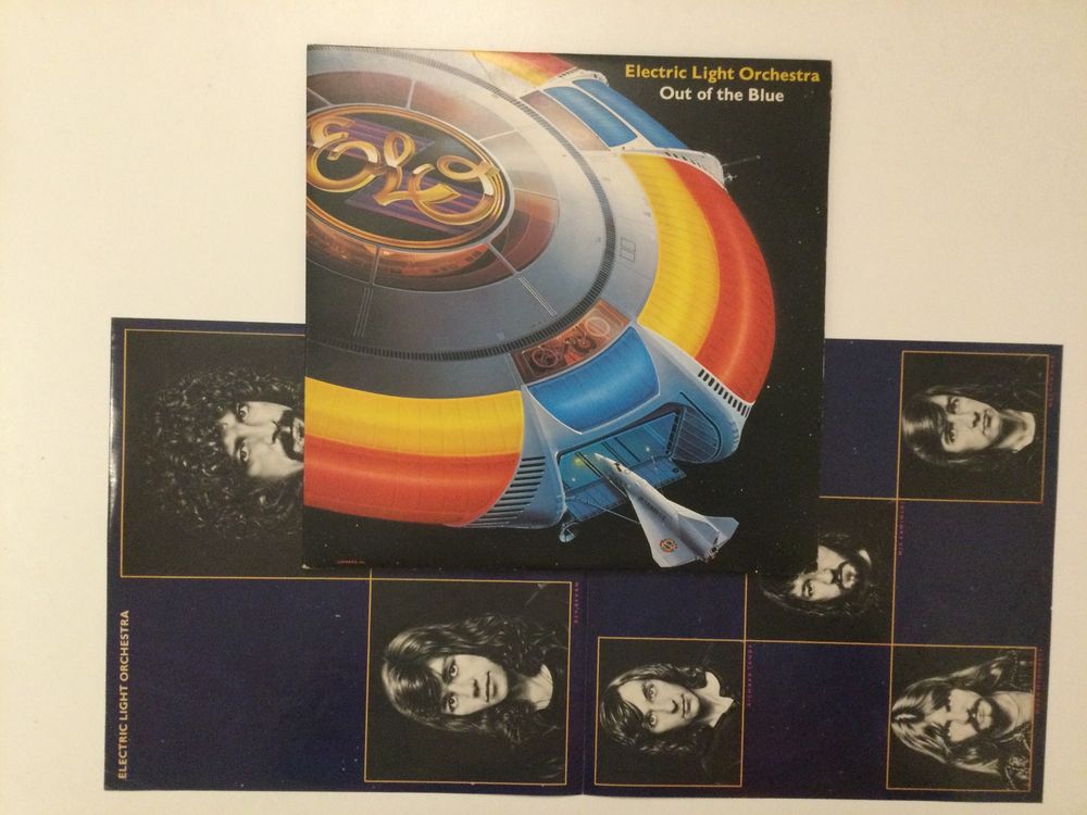 Electric Light Orchestra 2-LP - Out Of The Blue (mit Poster) (Gebraucht ...