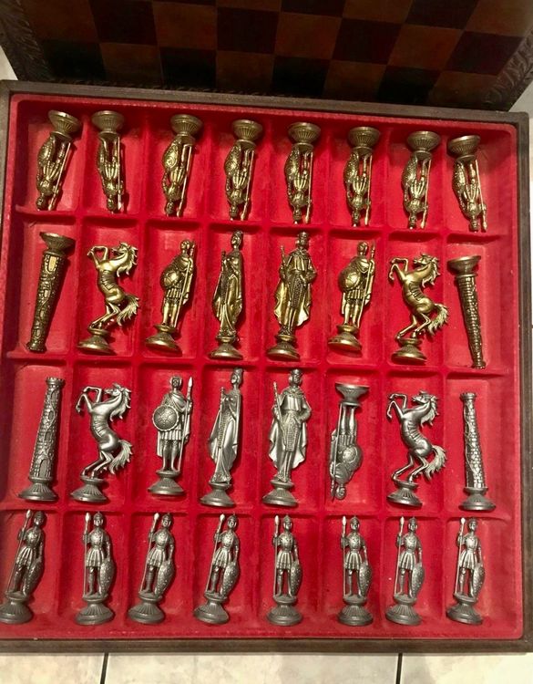 Rarität => Antikes Schach Exposé Metall | Kaufen auf Ricardo Rarität => Antikes Schach Exposé Metall | Kaufen auf Ricardo
