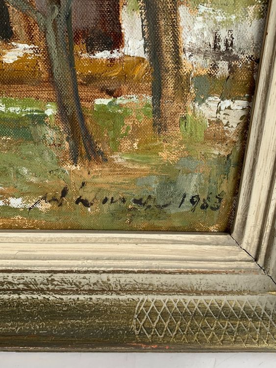 Max Widmer (1910-1991) grosses Gemälde (Gebraucht) in Root für CHF 805 – mit Lieferung auf ...