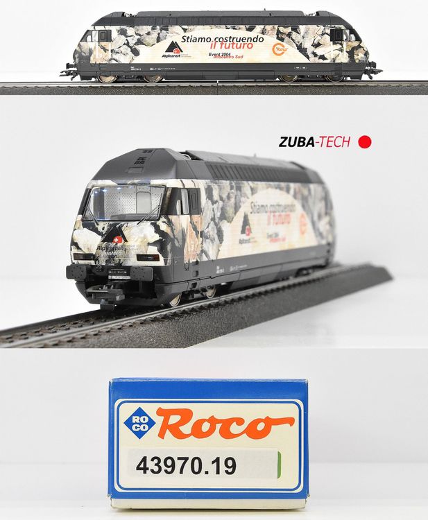 Roco 43970.19 E-Lok Re 460 AlpTransit SBB Ref WS Digital OVP (Neu ...