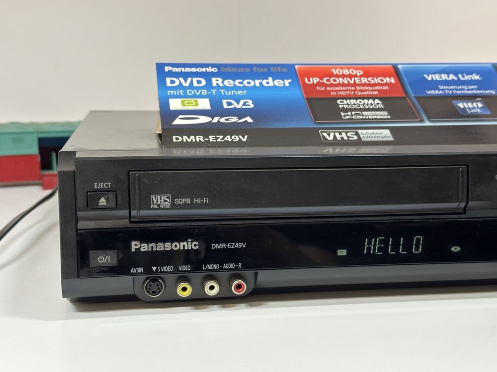 Panasonic DMR-EZ49V DVD - VHS Videorecorder (Gebraucht) in Wädenswil ...