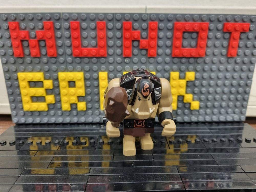 LEGO Castle Fantasy Era - Troll, Dark Tan with Black Armor | Kaufen auf ...