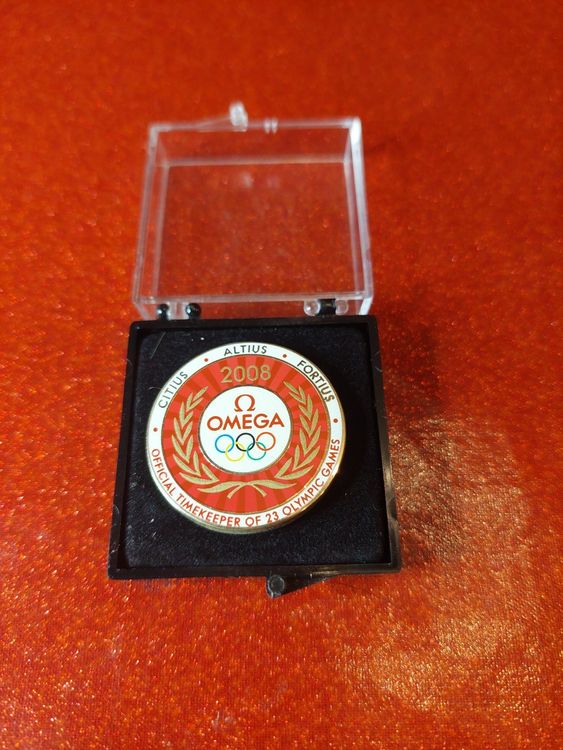 Omega pin Jeux Olympiques 2008 | Kaufen auf Ricardo