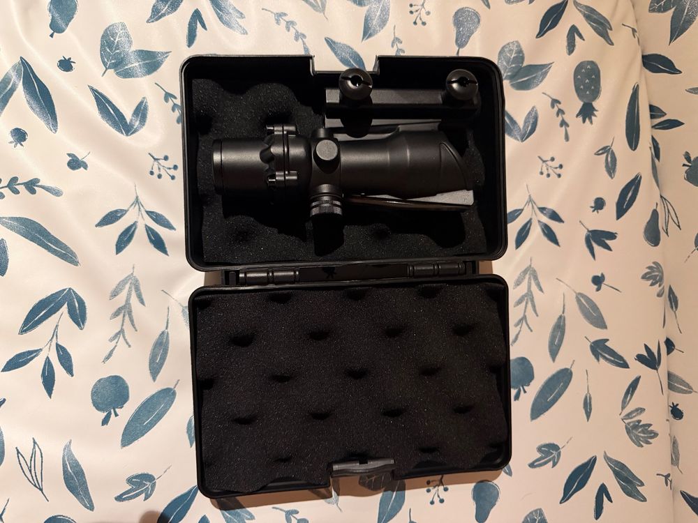 Zielfernrohr 4x32 mit Fiber Optik Visier (Neu (gemäss Beschreibung)) in ...