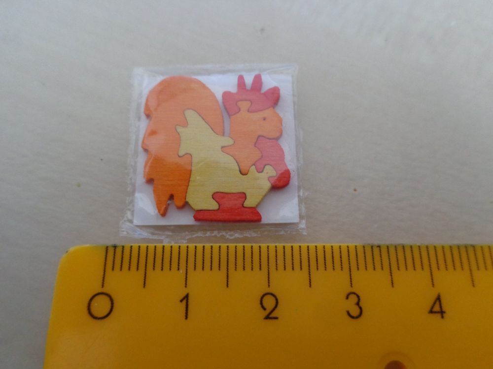 Puzzle Holz Hahn 1:12 für das Puppenhaus | Kaufen auf Ricardo