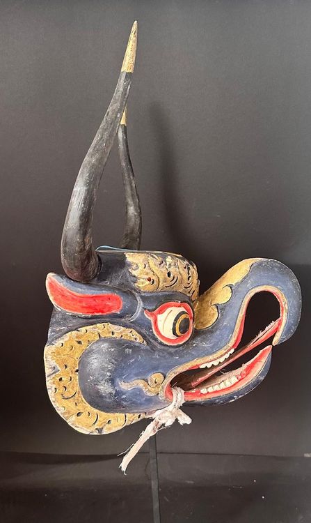 Wunderschöne im Ritual gebrauchte Garuna Maske aus Bali (Gebraucht) in ...