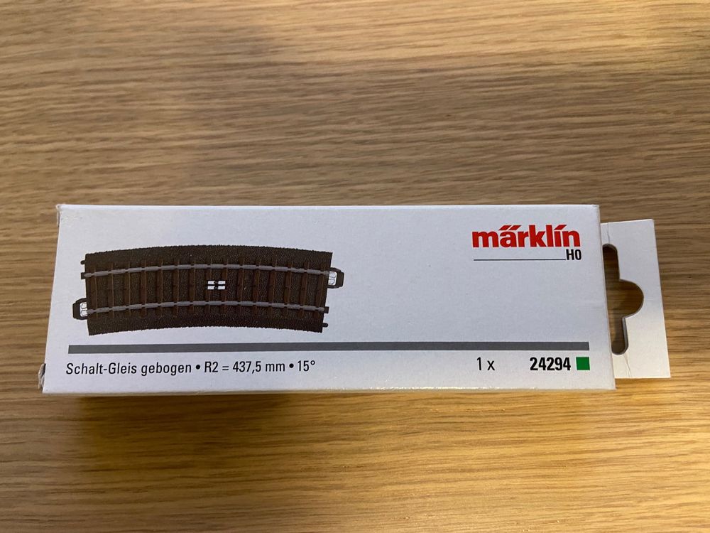 Märklin 24294 - C-Gleis, Schaltgleis gebogen, R2 | Kaufen auf Ricardo