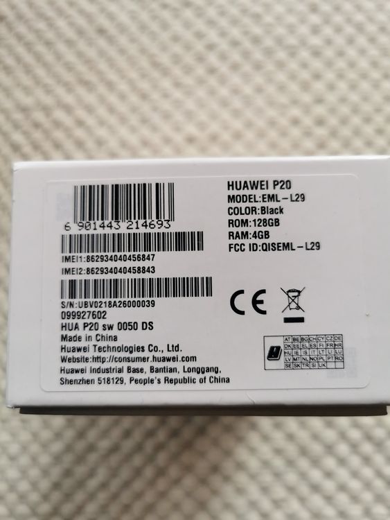 Huawai Smartphone P20 (Gebraucht) in Linden für CHF 47 – mit Lieferung ...