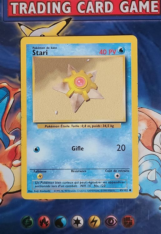Carte Pokémon Stari (Set de base) 65/102 (fr) (Neuf (Voir description ...