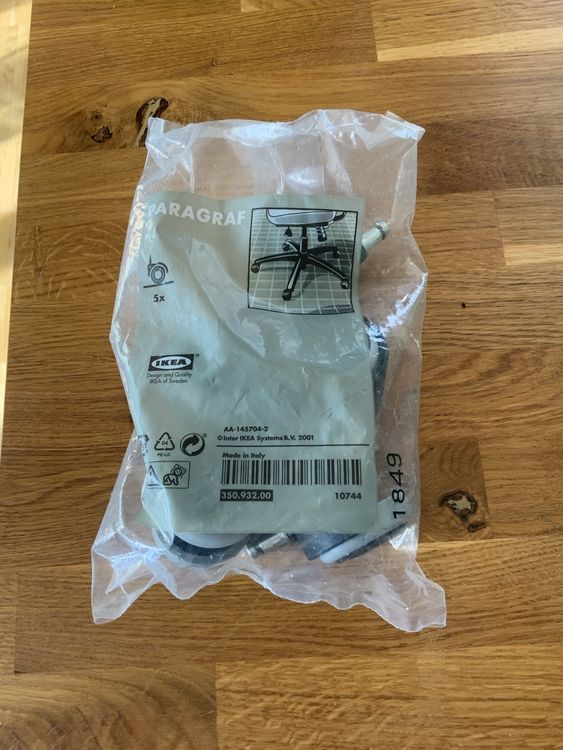 IKEA Rolle PARAGRAF 5 Stück Original verpackt (Neu und originalverpackt) in Grafenried für CHF 6 ...