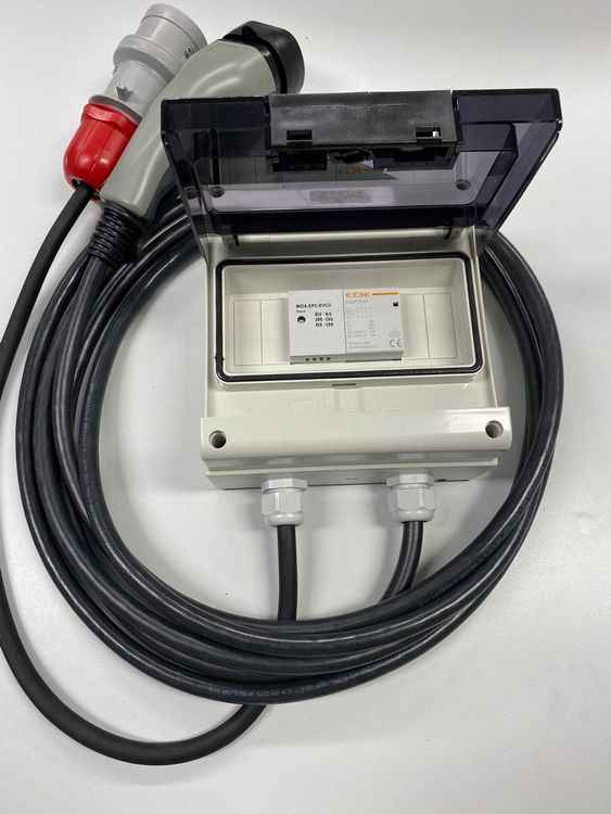 Wallbox 16A - 11kW - Typ 2 - CEE Stecker - Inkl. DC Schutz (Neu (gemäss ...