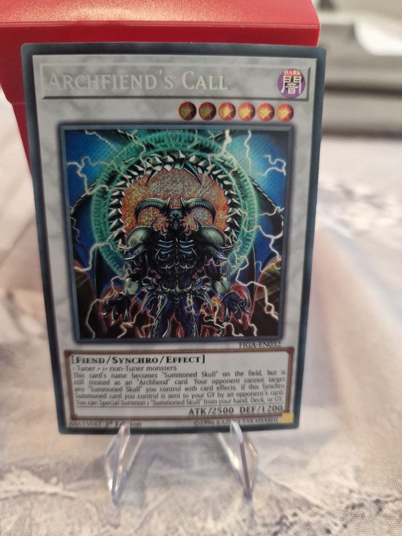 Yugioh Archfiend'S Call (Gebraucht) in Dietikon für CHF 2 – mit ...