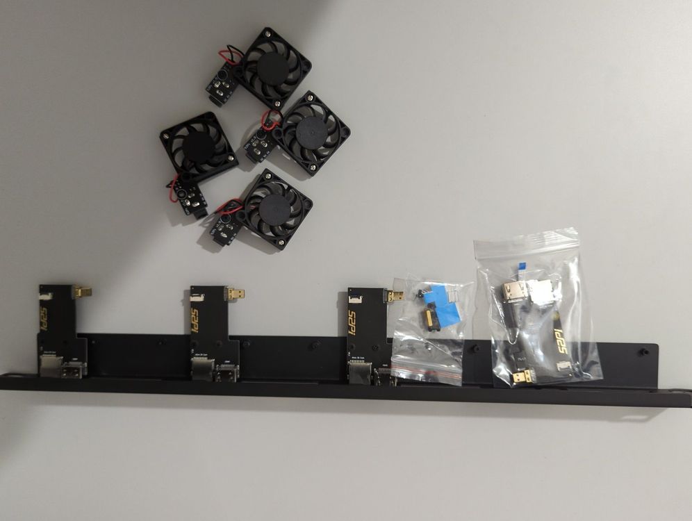 GeeekPi 1U Rack Kit für Raspberry Pi 4B | Kaufen auf Ricardo