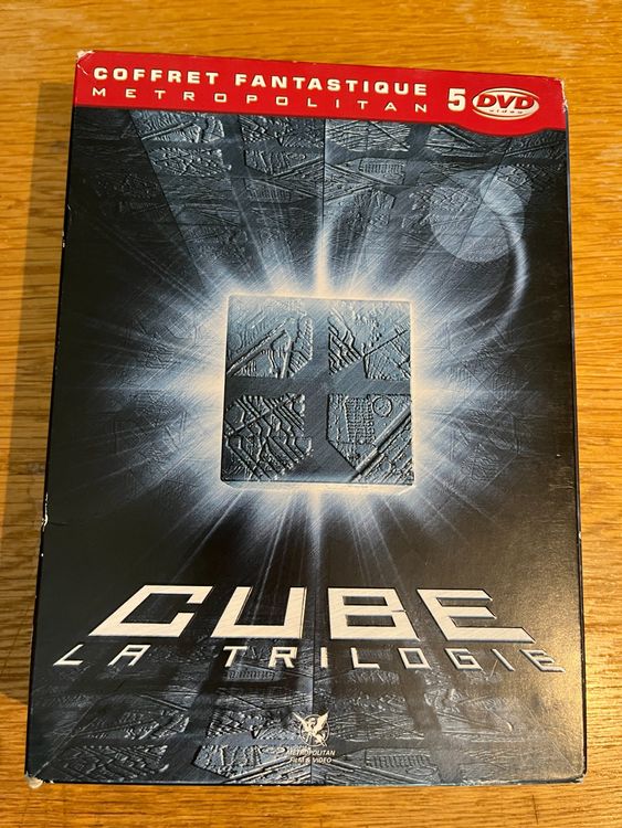 Cube Trilogie (Coffret 5 DVD collector, 1998, Classique SF) (D'occasion ...