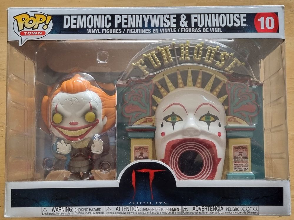 Funko POP IT / Demonic Pennywise & Funhouse 6'' (Neu (gemäss ...