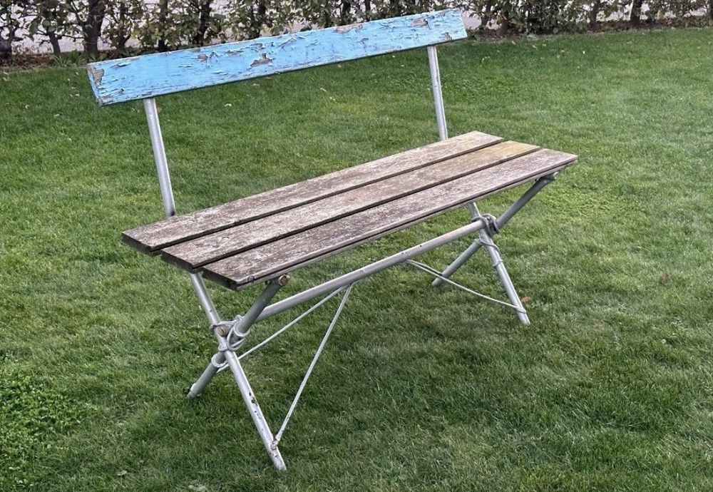 Schne Gartenbank Zu Verschenken Bild