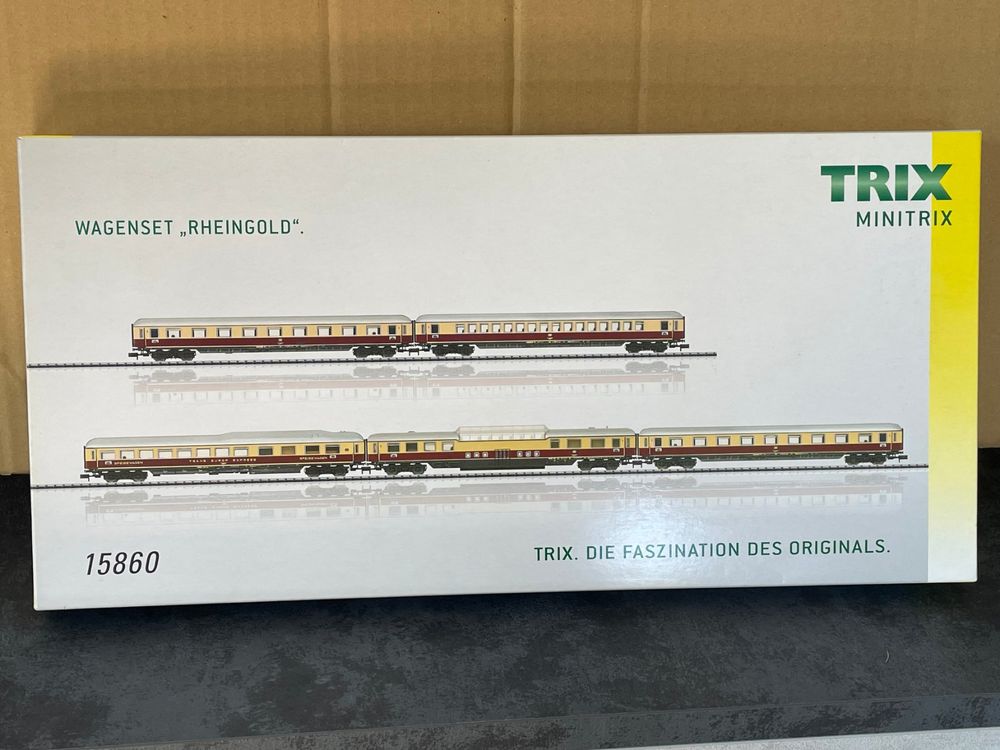 Minitrix 15860+Hobbytrain H28011 DCC TEE Rheingold | Kaufen auf Ricardo