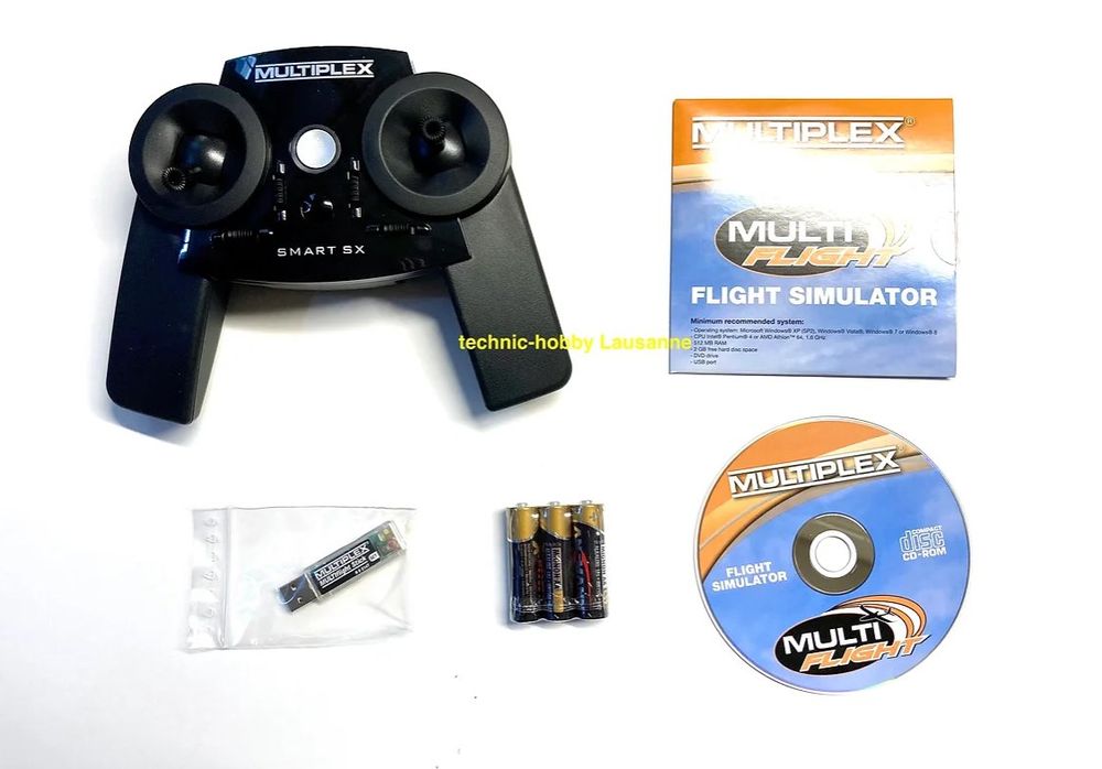 Multiplex Simulateur Multiflight PLUS + Smart SX 6 Mode 2 (Neu und ...