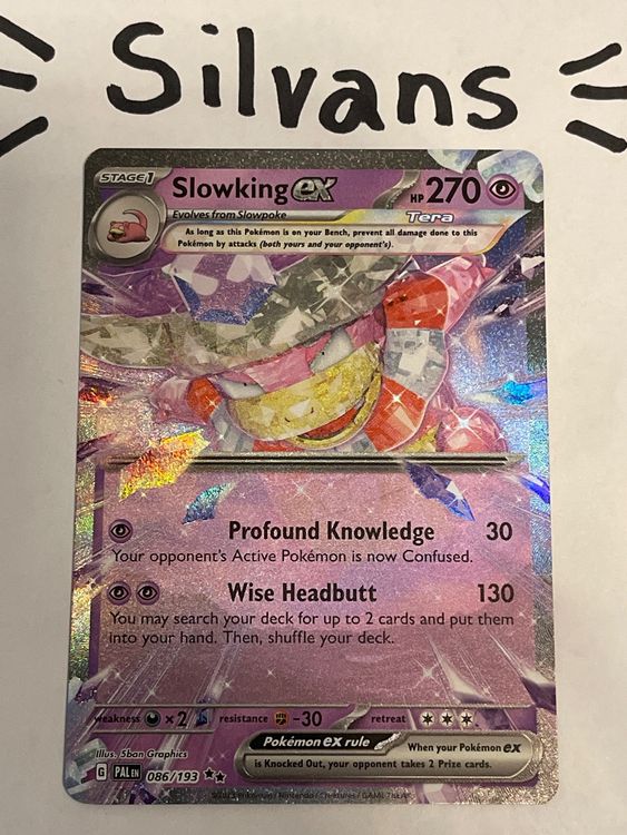 Slowking ex Tera Entwicklungen Paldea Evolved Englisch | Kaufen auf Ricardo