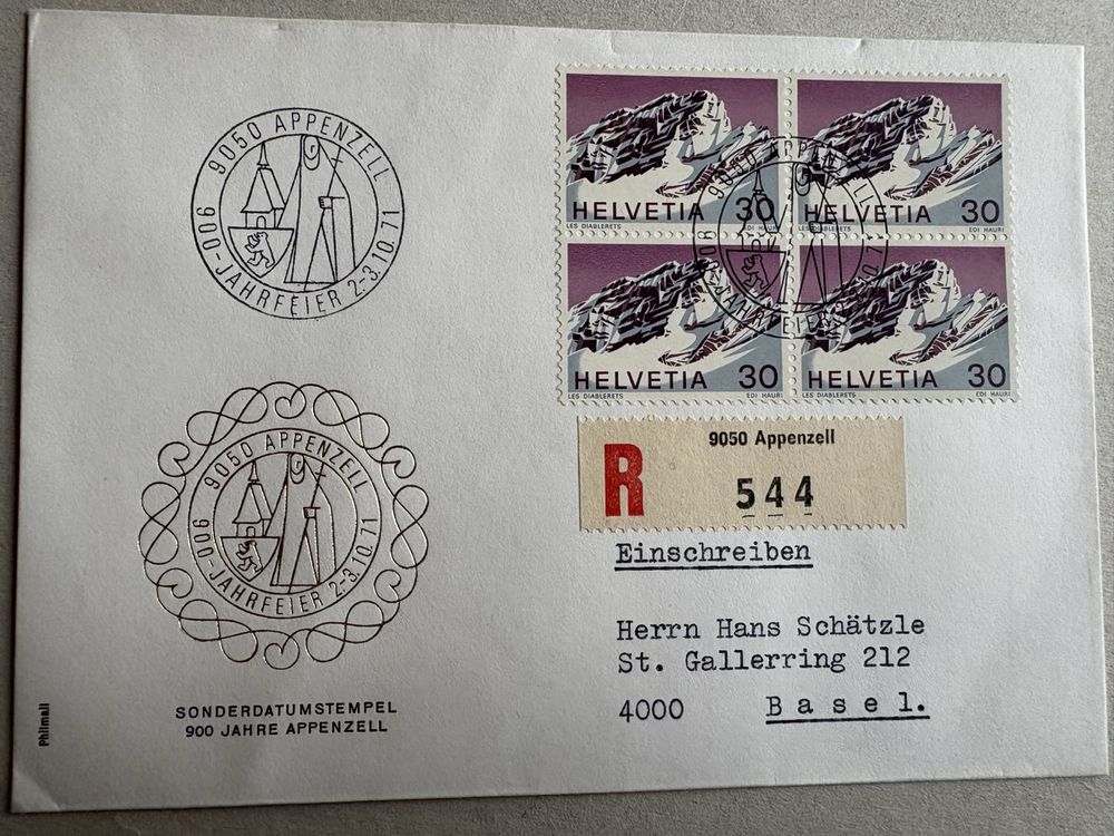 Appenzell 900 Jahre 1971 (Gebraucht) in Wohlen AG für CHF 2 – mit Lieferung auf Ricardo kaufen