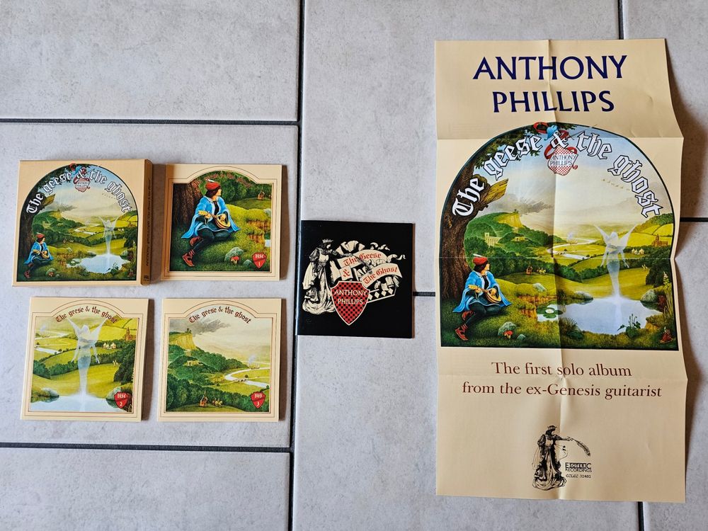 Anthony Phillips - The Geese And The Ghost / 3 CDs + Poster (Gebraucht ...