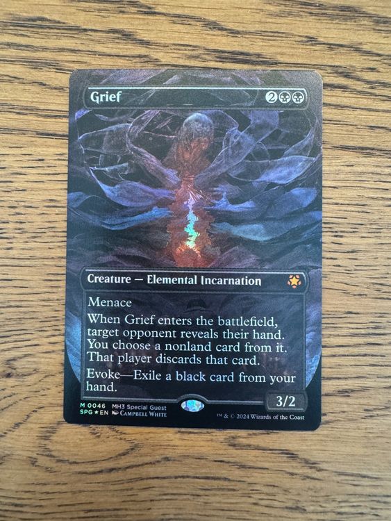 Borderless Foil Grief Modern Horizons 3 Special Guests NM (Neu (gemäss ...