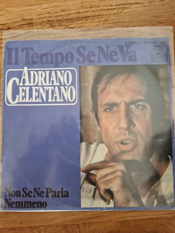 Vinyl Single - Adriano Celentano - Il tempo se ne va | Kaufen auf Ricardo