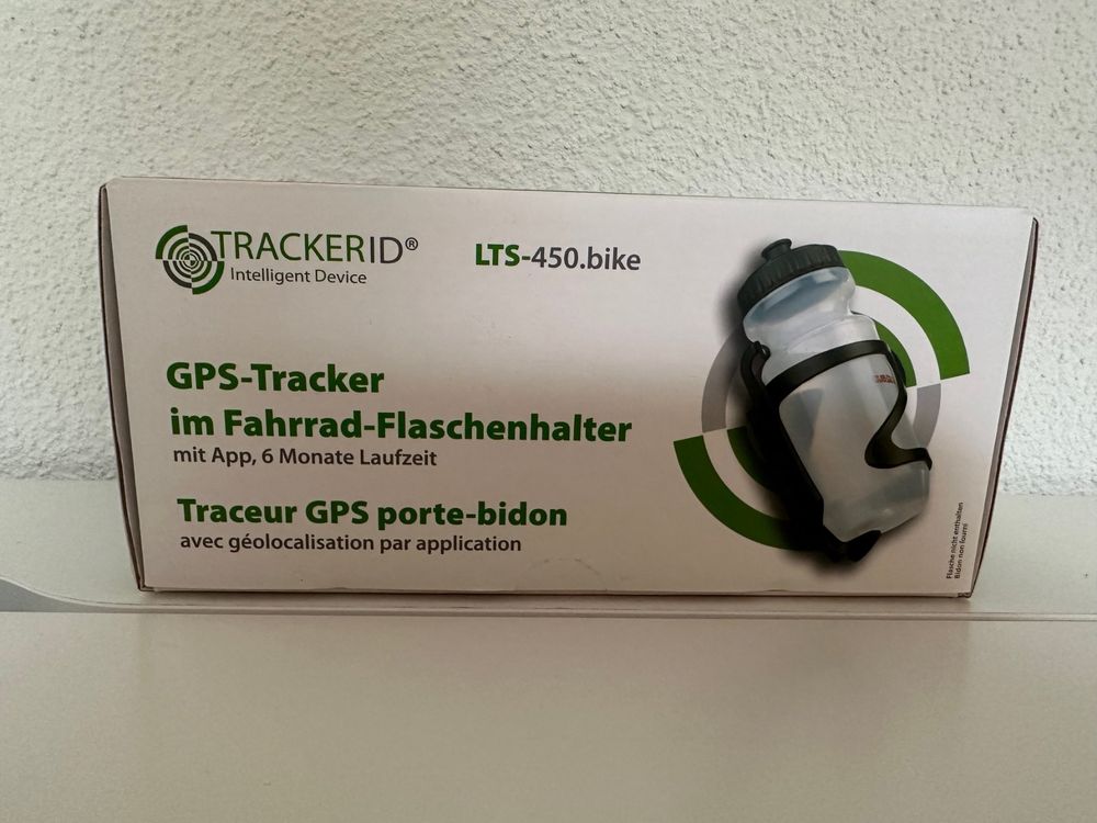 GPS-Tracker im Fahrrad-Flaschenhalter (Neu und originalverpackt) in ...
