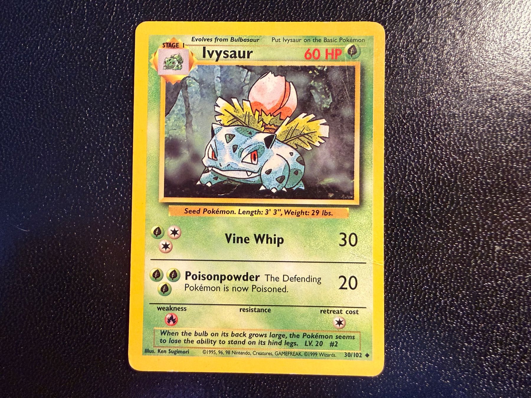 Ivysaur Base Set 30/102 Pokémon WOTC 1999 Vintage (Gebraucht) in Luzern ...