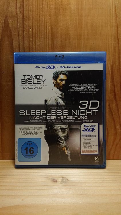 SLEEPLESS NIGHT in 3D und 2D Blu-Ray (Gebraucht) in Wilderswil für CHF 6.9 – mit Lieferung auf ...
