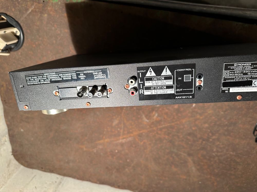 M012 Pioneer Tuner F-304 RDS (Gebraucht) in Wolfwil für CHF 1 – nur Abholung auf Ricardo kaufen