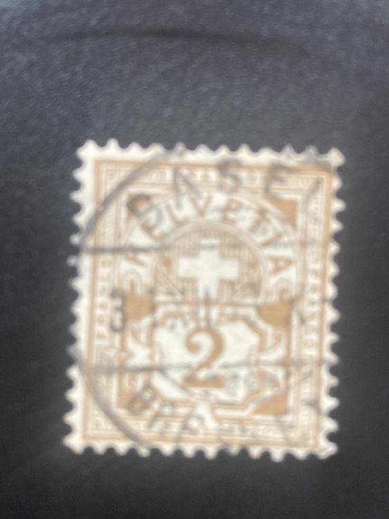 Schweiz 1903 Ziffern 2 Rp KZ Vollstempel BASEL 31.XII.03 | Kaufen auf Ricardo