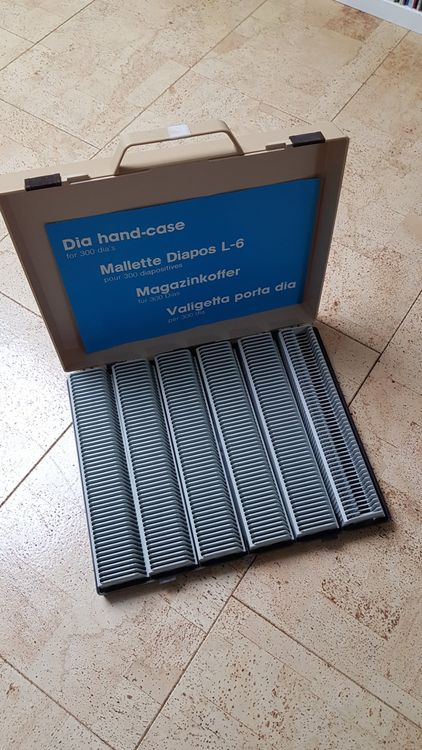 Dia Koffer für 300 Dias, 6 Diamagazine (Gebraucht) in Wädenswil für CHF ...