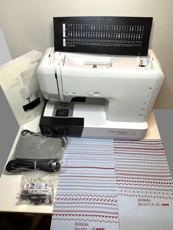 BERNINA BERNETTE 25 Nähmaschine FRISCH REVIDIERT (Gebraucht) in ...