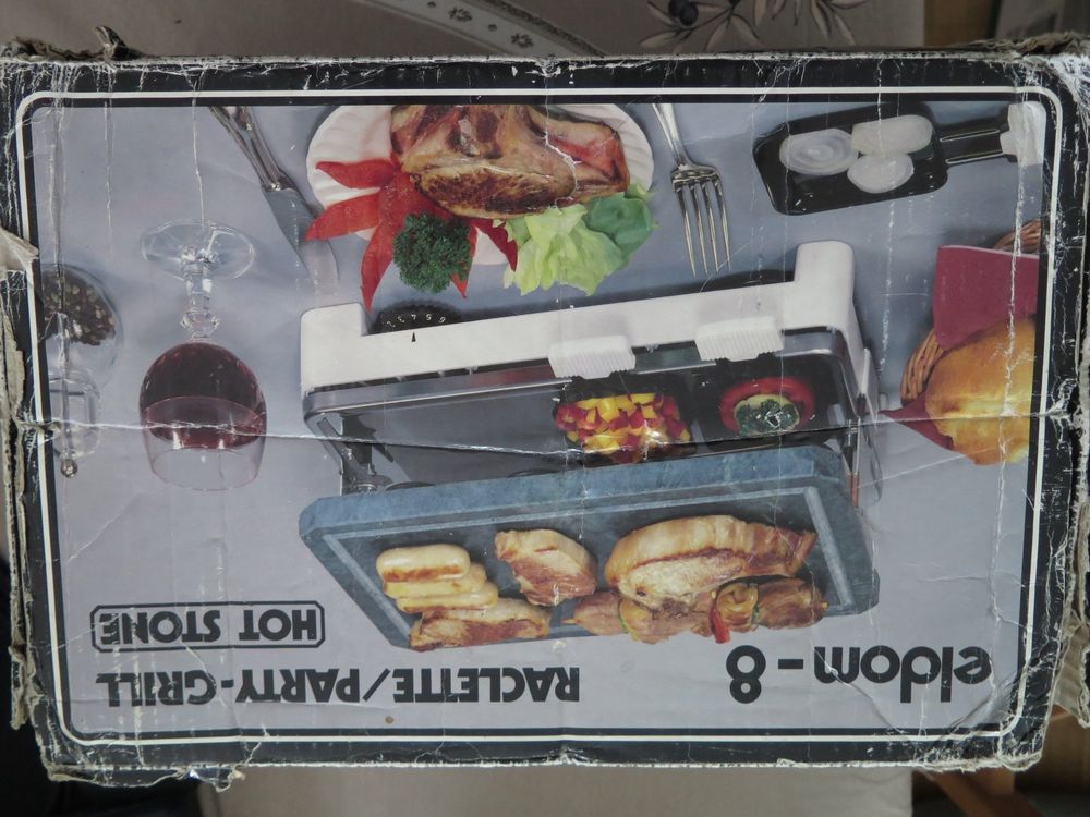 Raclette mit Tischgrill für 8 Personen | Kaufen auf Ricardo